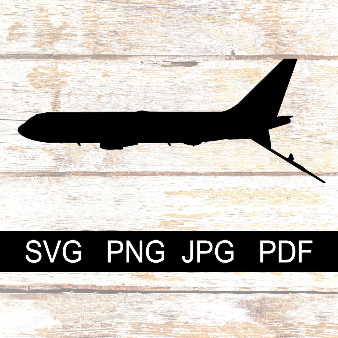 Vector KC-46 Pegasus Side View - Svg, Png Jpg Pdf Studio, Studio3 ...