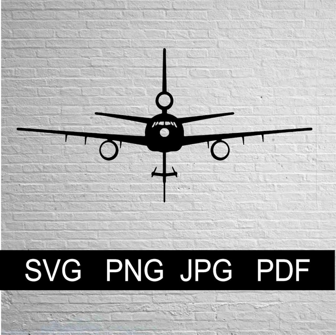 Vector KC-10 Boom Down - SVG Png Jpg Pdf Studio, Studio3, Silhouette ...