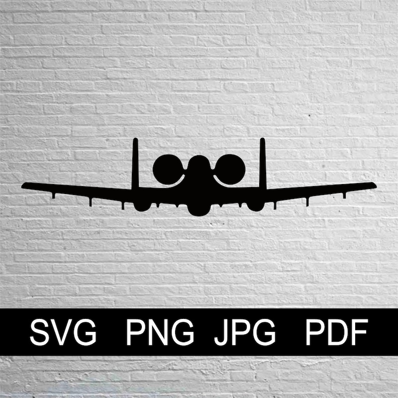 A10 Warthog Svg - Etsy