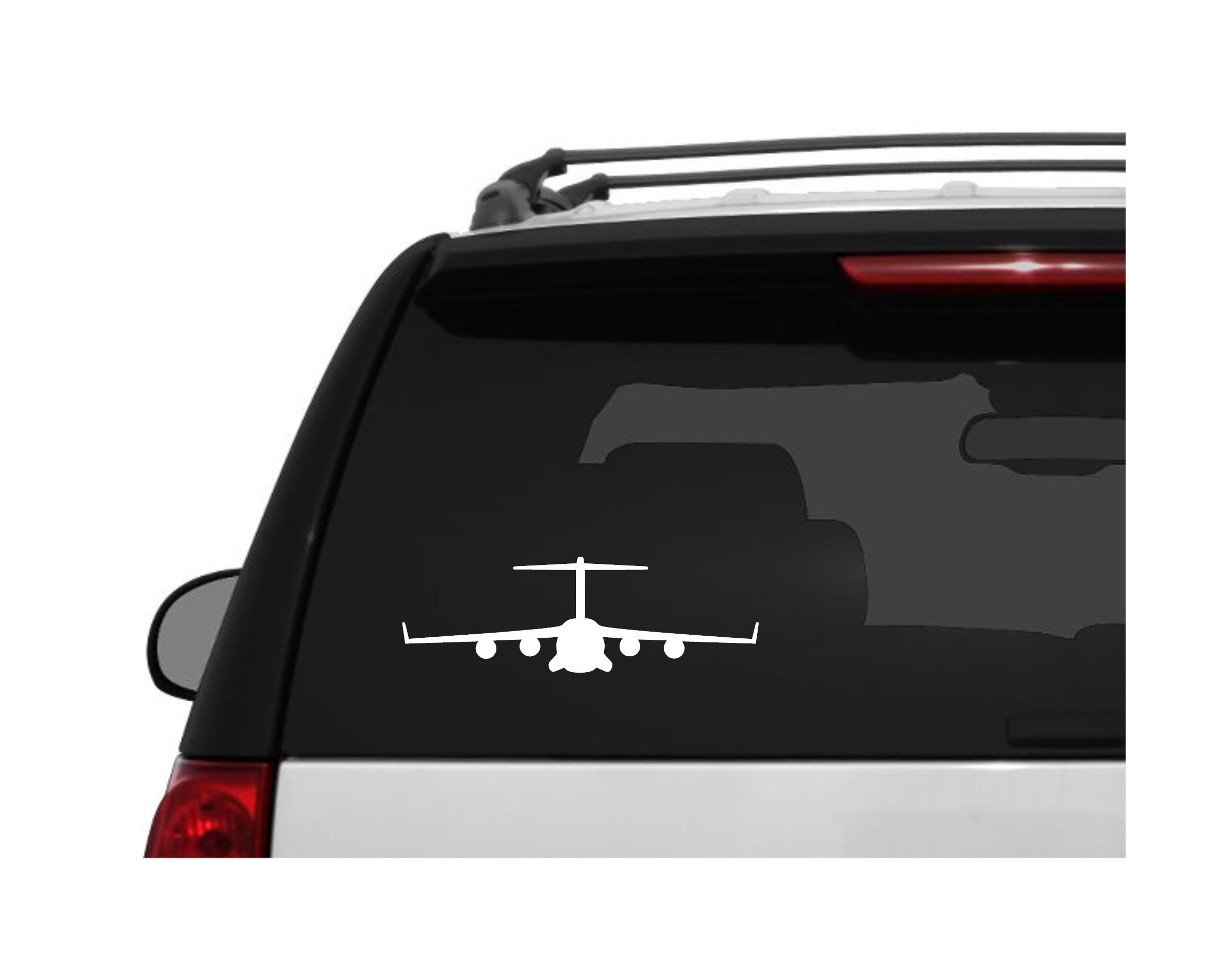 Two C17 GLOBEMASTER III Plane Air Force Aircraft C-17 Decal | Etsy New ...