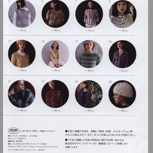 Japanese Knitting Pattern Book | Japanese Knitting Ebook | Aran Knit Sweater | Pdf File ...