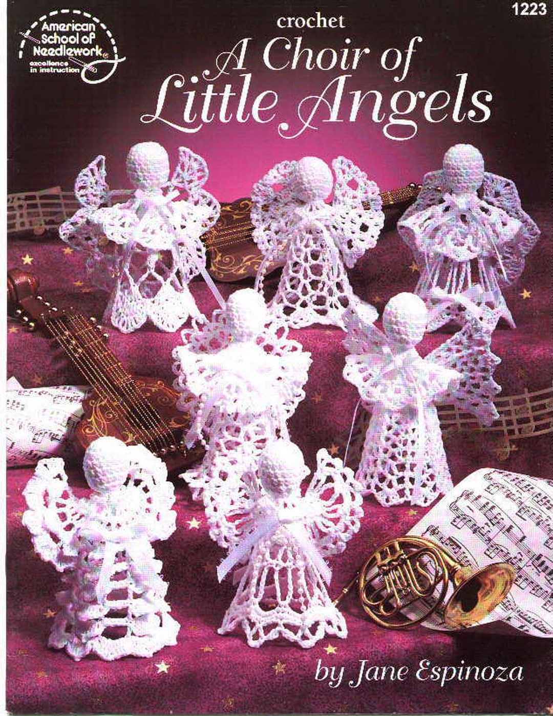 Little Angels Crochet Lace Pattern Crochet Angels Angels Lace Pattern ...