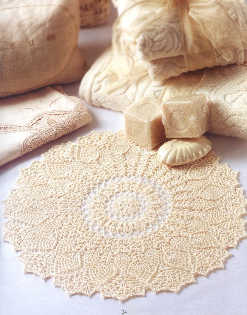 Crochet Doily Ebook Crochet Doily Pattern Crochet Pattern Book | Etsy