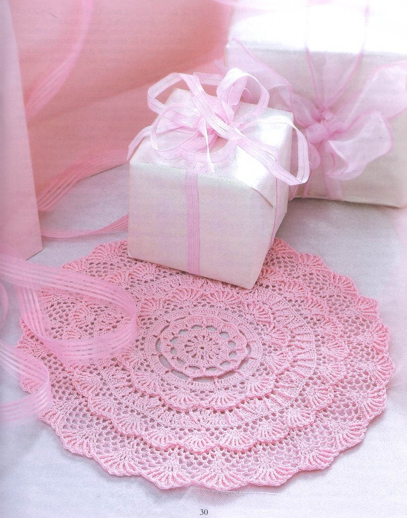 Crochet Doily Ebook Crochet Doily Pattern Crochet Pattern Book | Etsy