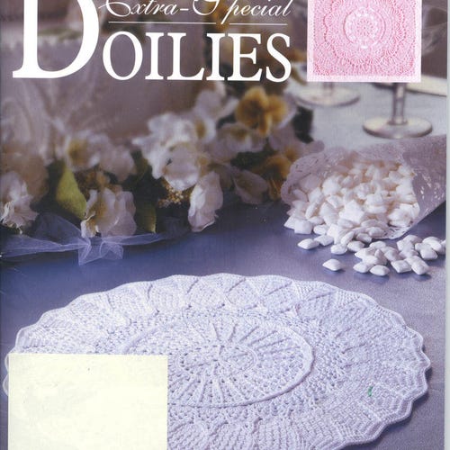 Crochet Doily Ebook Crochet Doily Pattern Crochet Pattern Book - Etsy