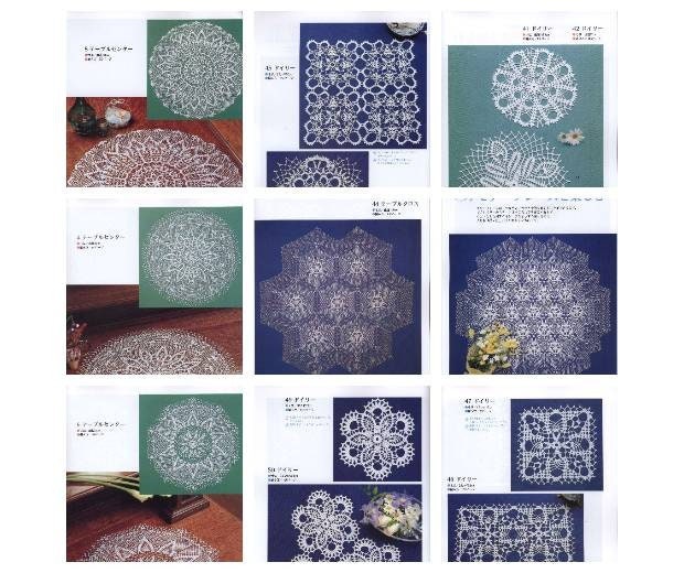 Doilies Crochet Book Doilies Crochet Patterns - Etsy