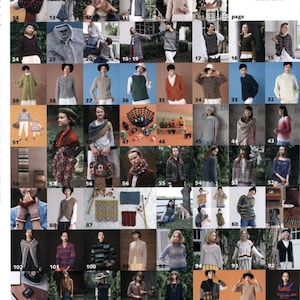 Japanese Knitting Pattern Book | Japanese Knitting Ebook | Aran Knit Sweater | Pdf File ...