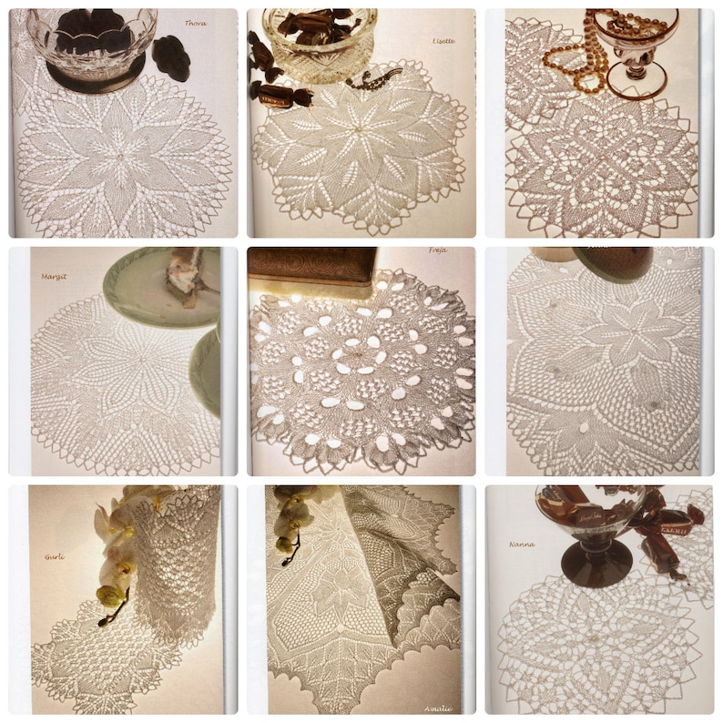 Crochet Lace Pattern Knit Lace Pattern Knit Tablecloth Crochet ...