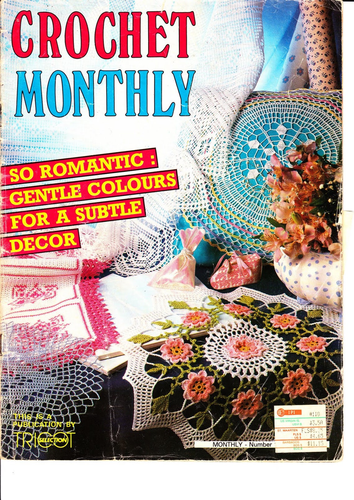 Crochet Monthly 118 Crochet Book Crochet Doilies Magazine - Etsy