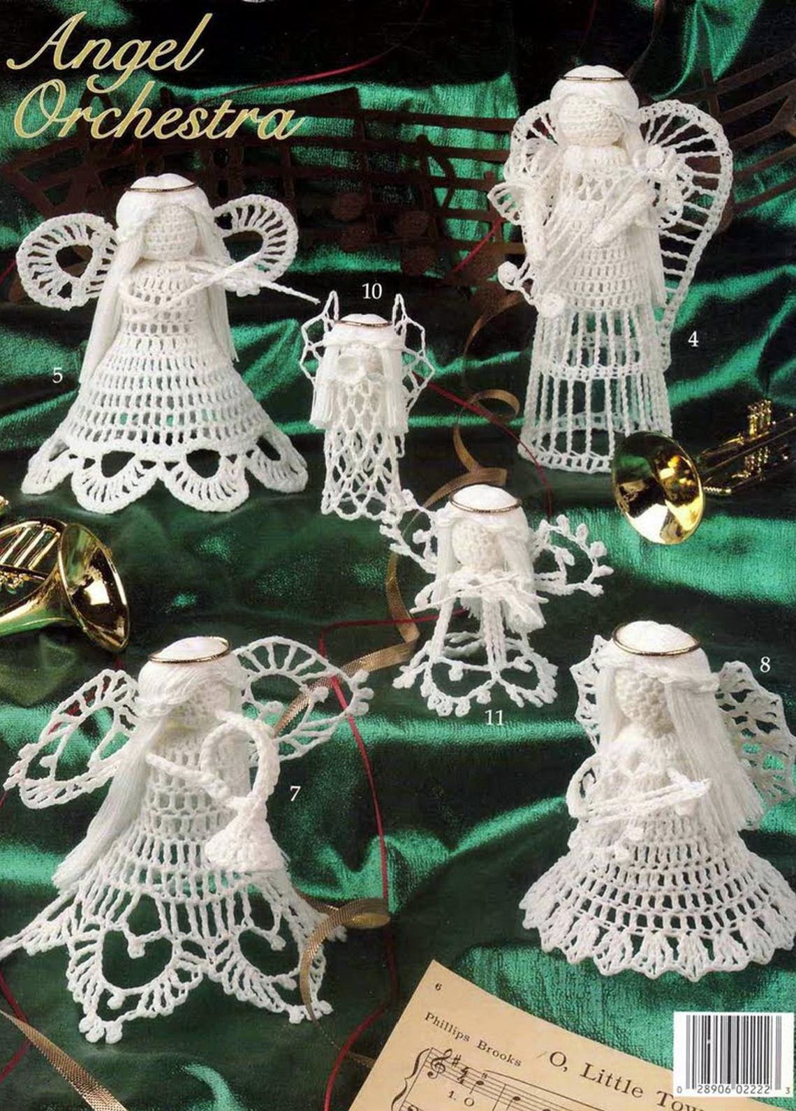 Angels Orchestra Crochet Lace Pattern Crochet Angels Little Angels ...