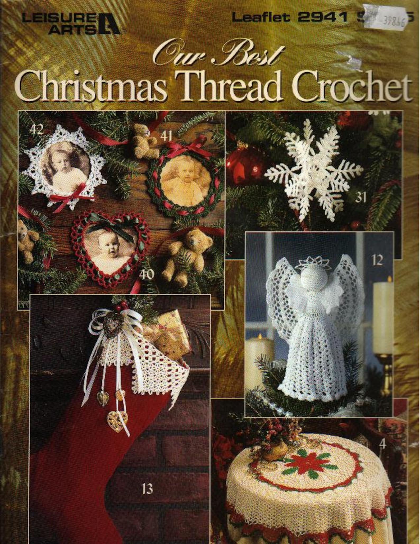 Our Best Christmas Thread Crochet 1997 - Etsy