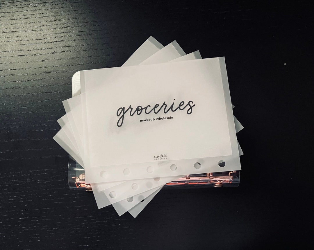 Custom Handwritten A7 Cash Envelopes in Cursive - Etsy