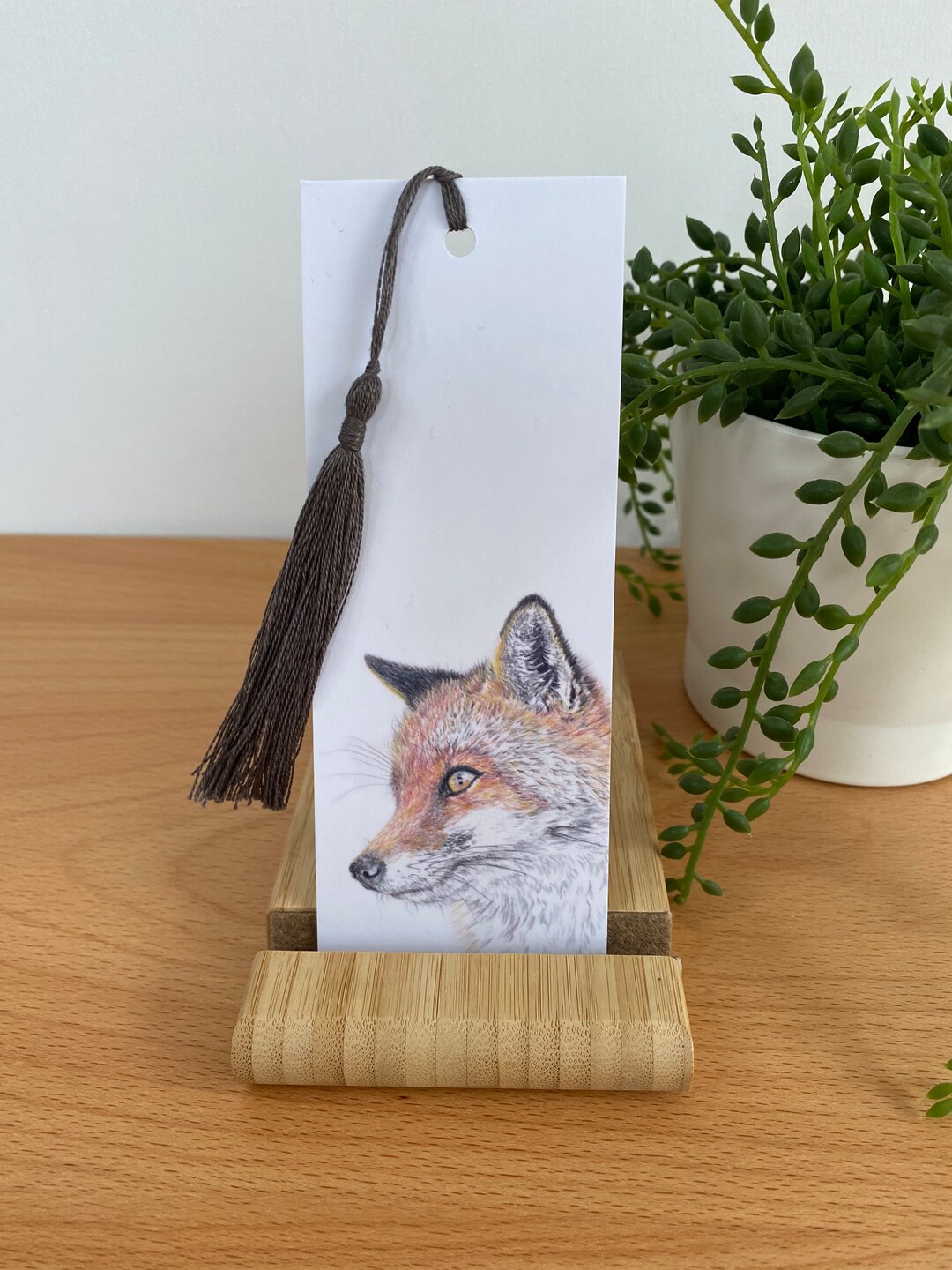 Bookmark Red Fox Bookmark Foxy Theme Bookmark Fox Lover - Etsy UK