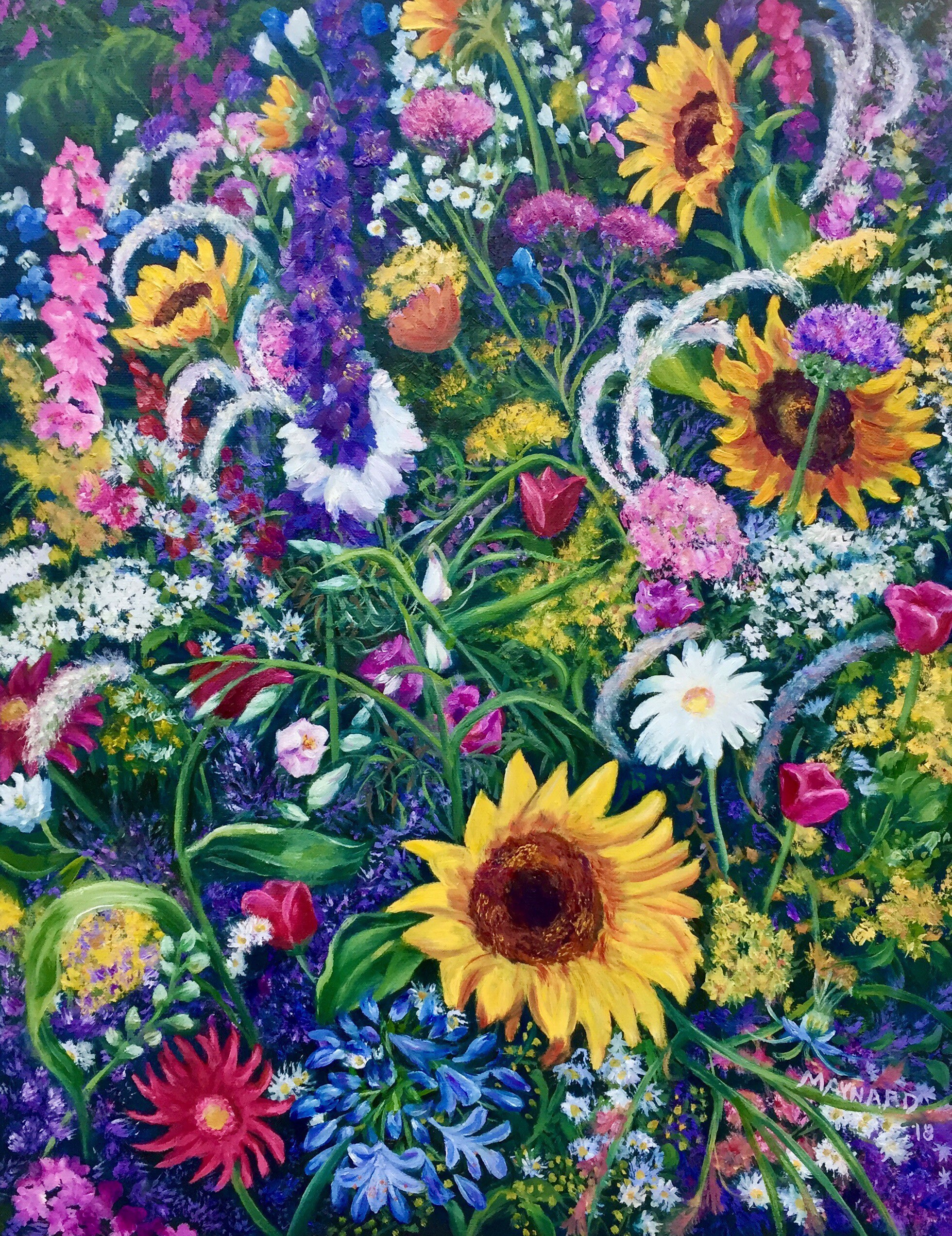 Sunflower Jubilee Limited Signed Print - Etsy