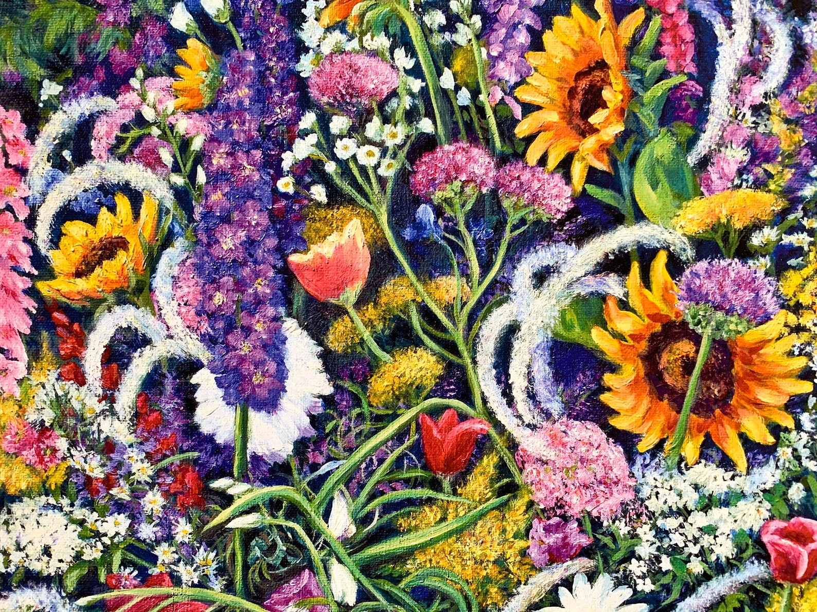 Sunflower Jubilee Limited Signed Print - Etsy