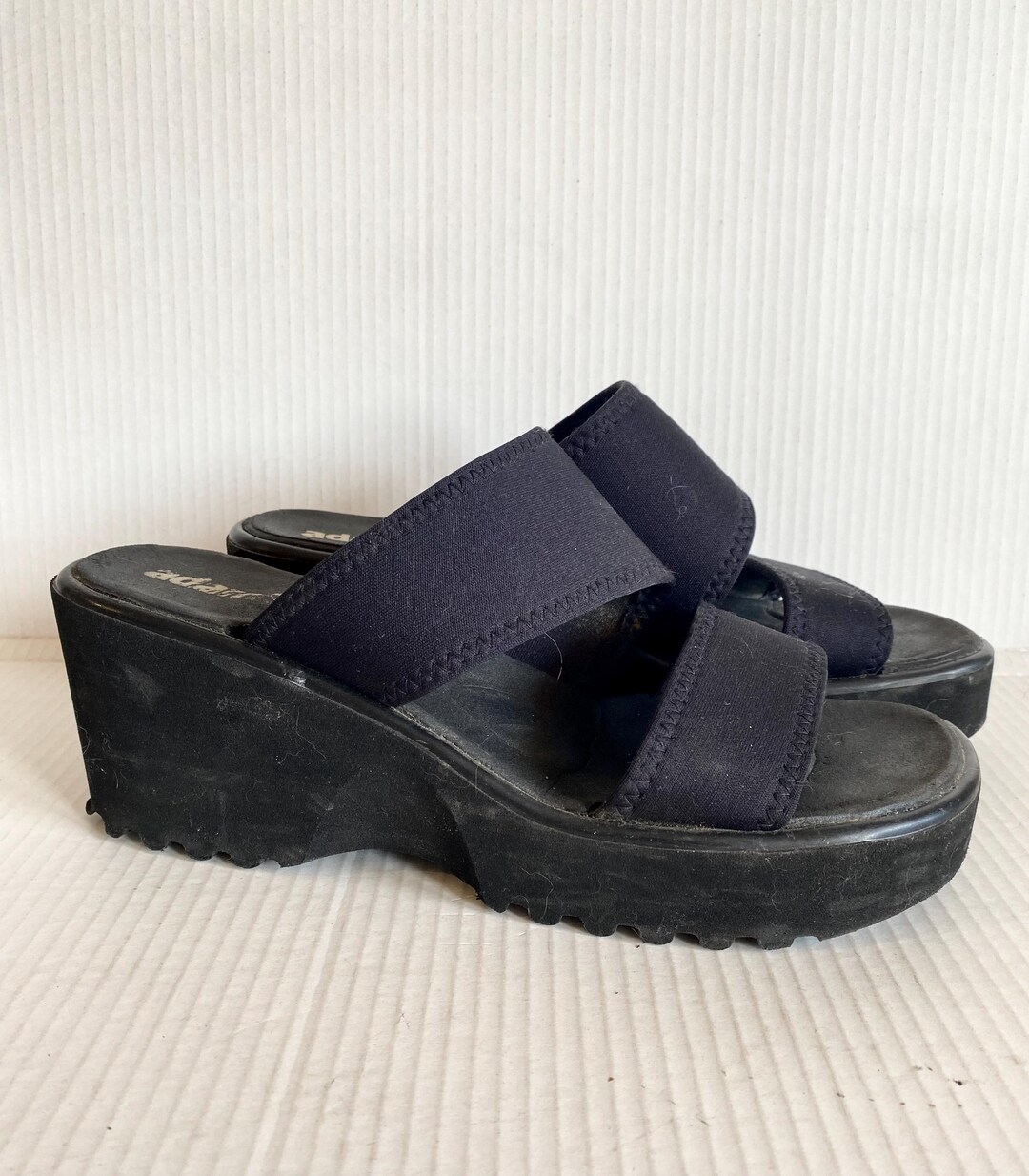 Y2K Platform Beach Slippers - Etsy