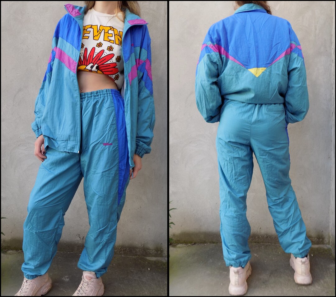 Vintage 90's Wilson Windbreaker Set - Etsy