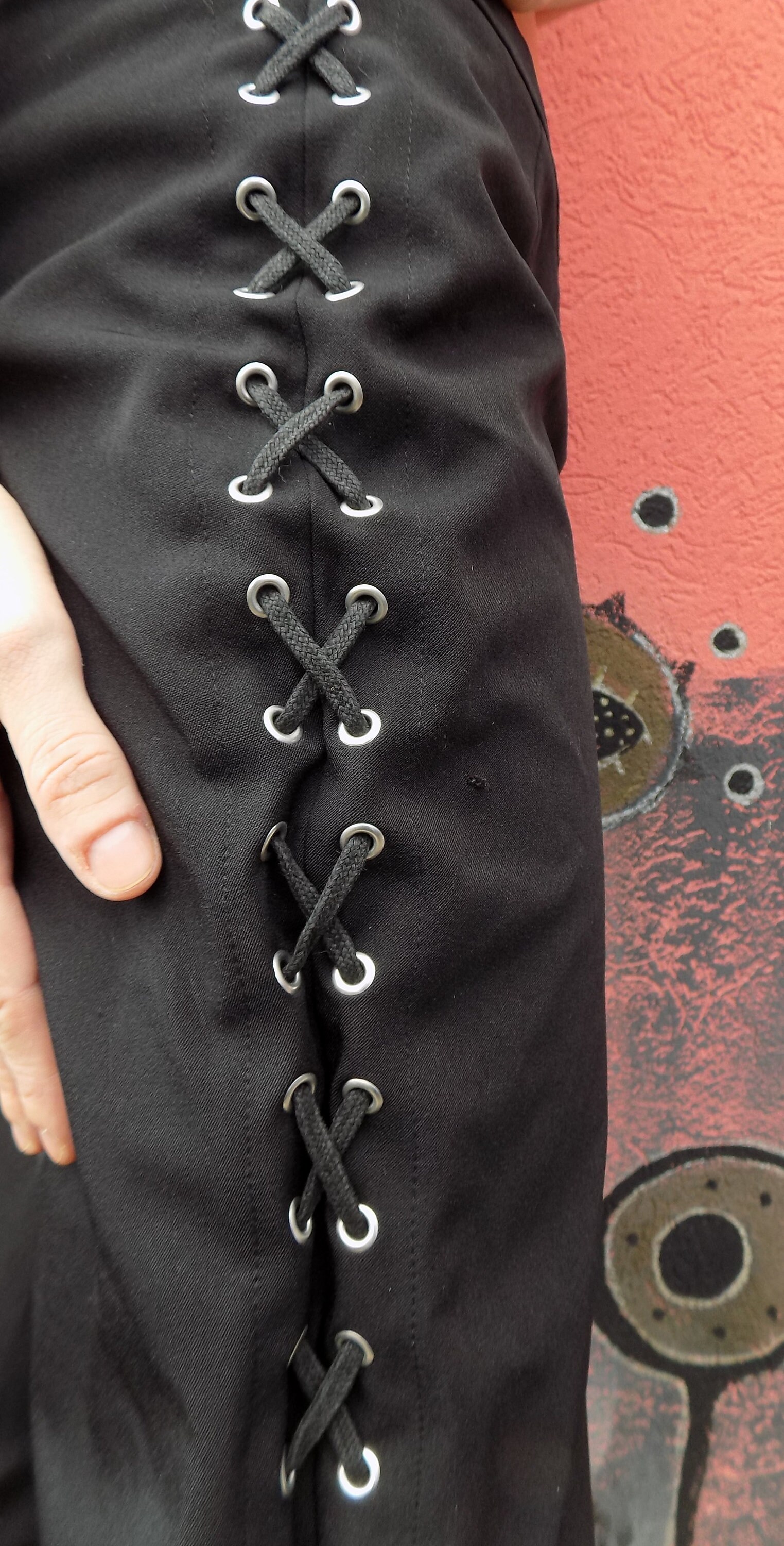 Vintage 90's Goth Corset Binding Pants - Etsy Canada