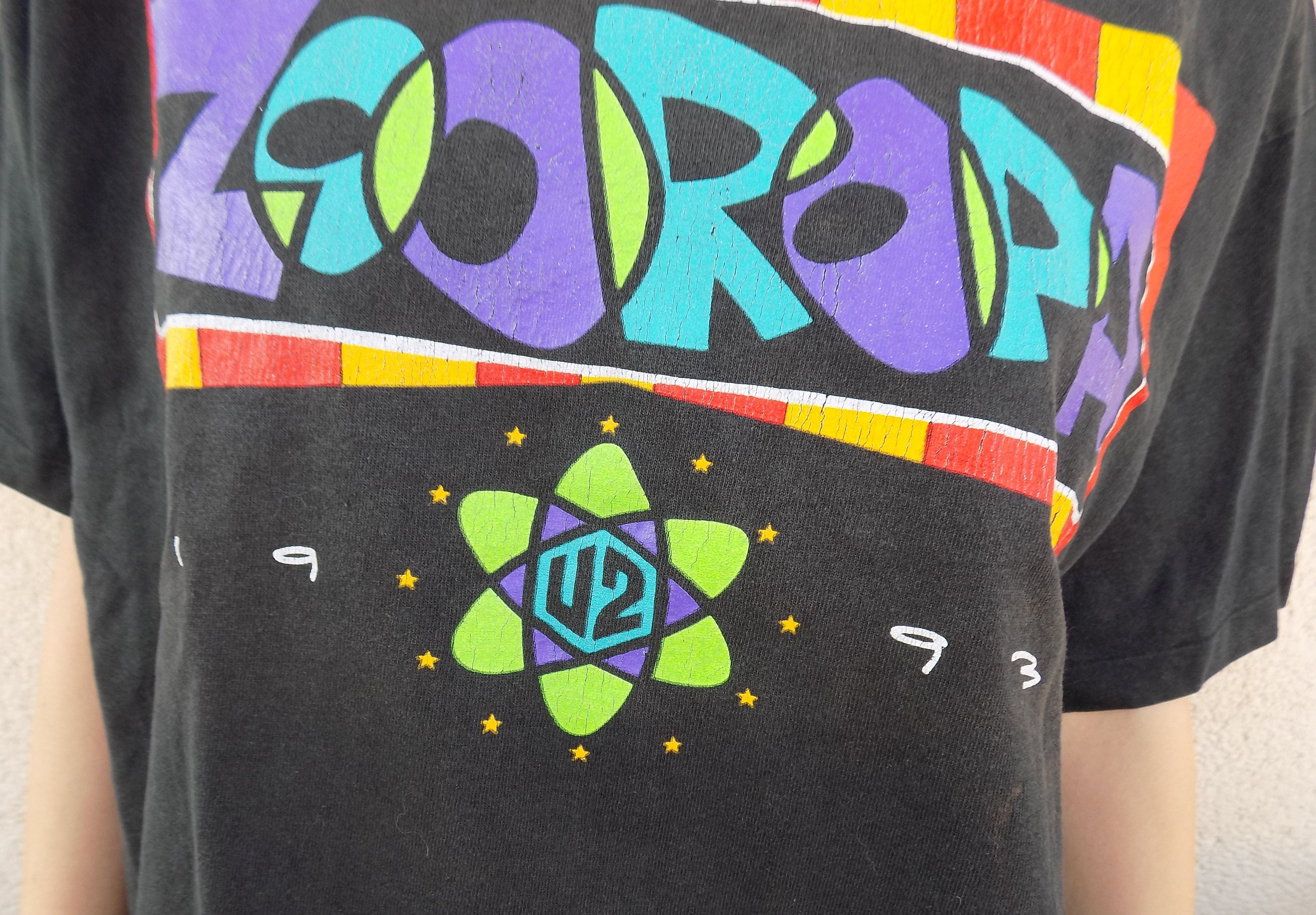 Vintage 1993 U2-zooropa Zoo TV Tour T-shirt - Etsy