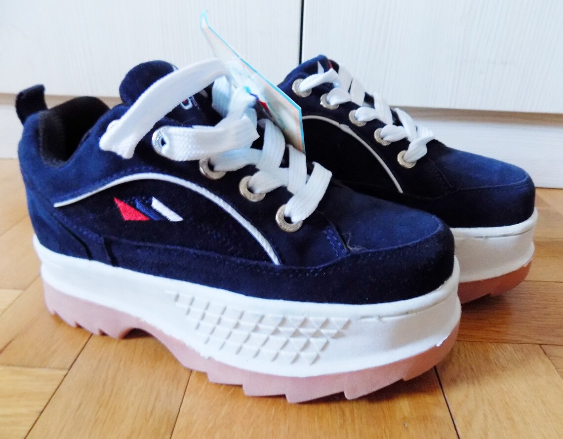 Vintage Wind Platform Rave Sneakers/90's Techno Rave - Etsy