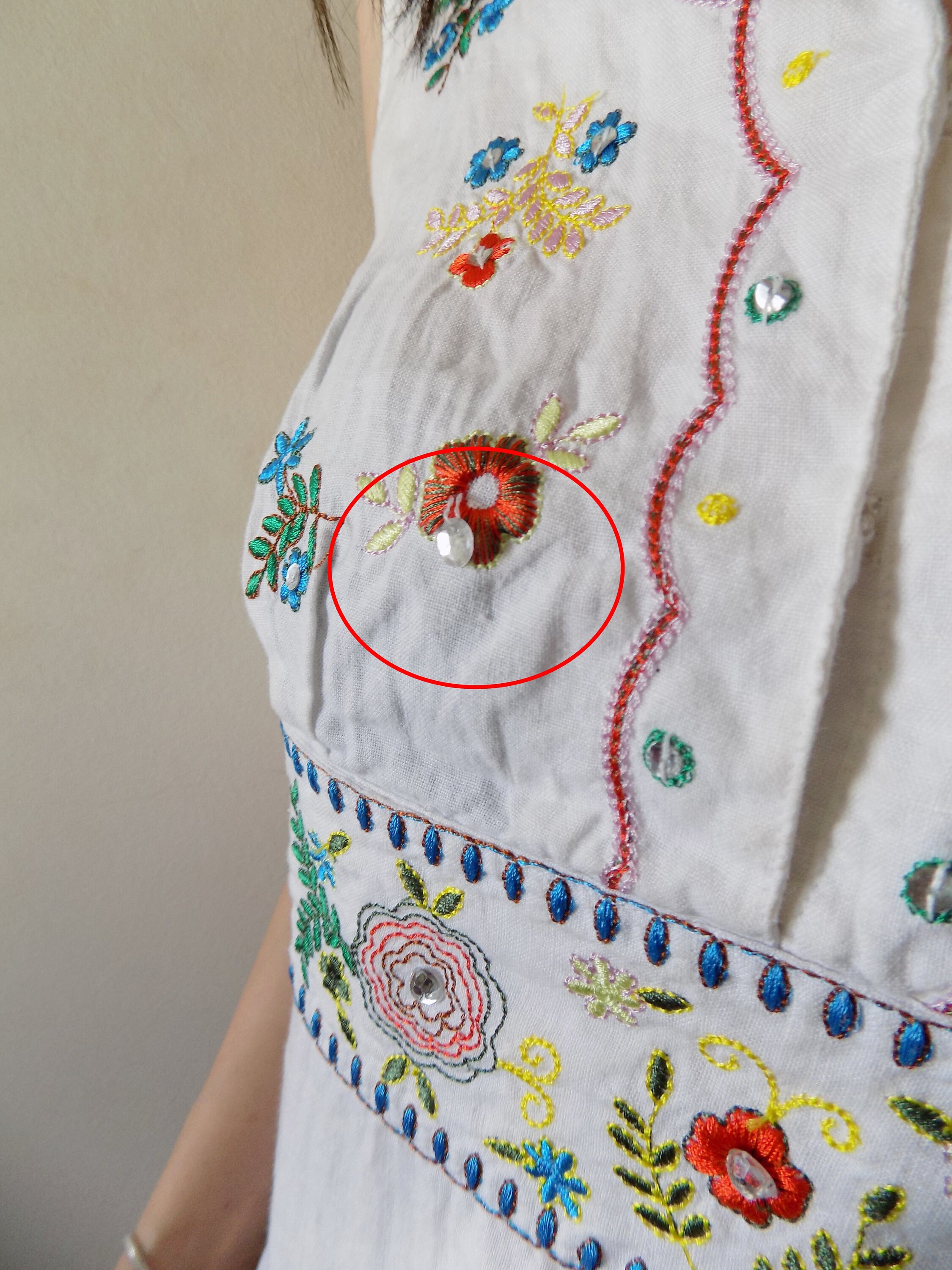 Vintage Slavic Embroidery Floral Folk Shirt - Etsy