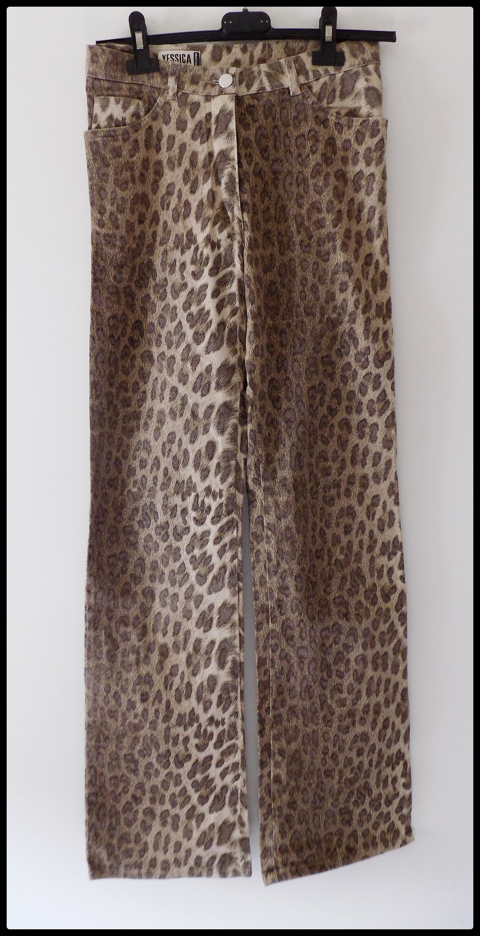 Vintage Yessica Animal Print Pants - Etsy Australia