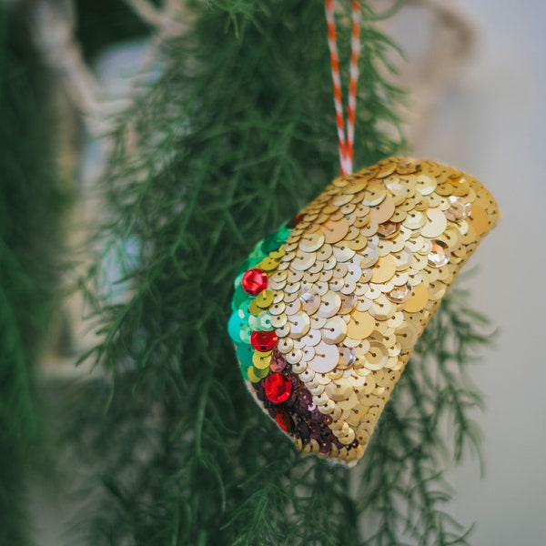 Sequin Ornament - Etsy