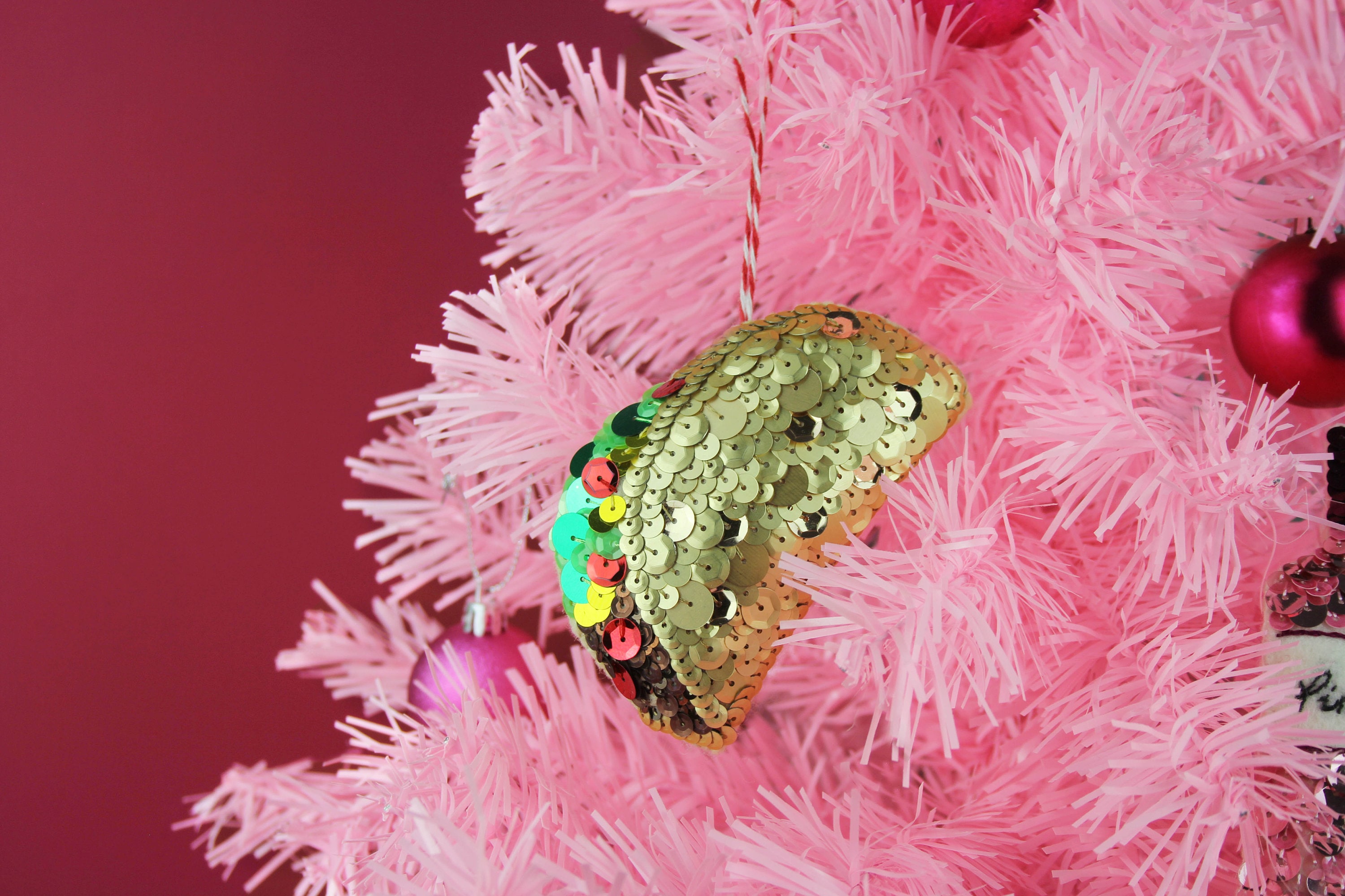 Luxury Heirloom Taco Handmade Sequin Ornament MADE TO ORDER - Etsy