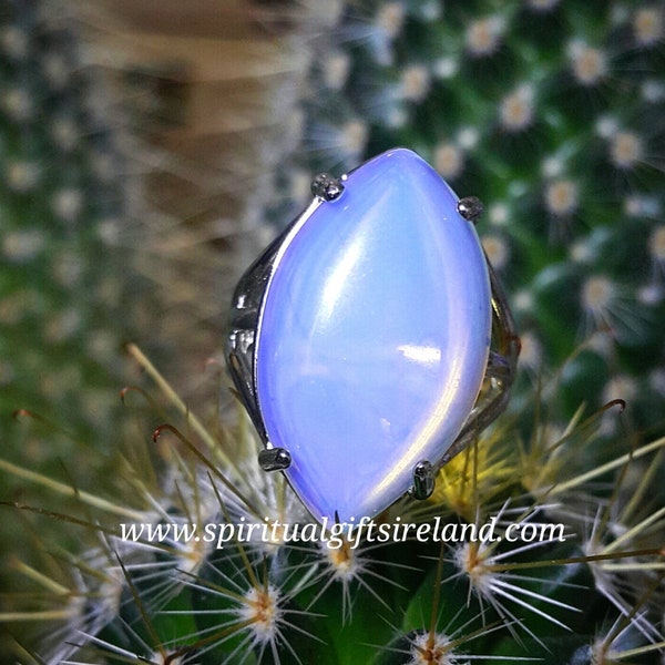 Opalite Ring - Etsy UK
