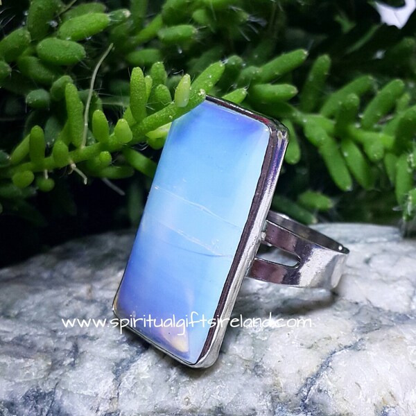 Opalite Ring - Etsy UK