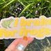 Largemouth Bass Sticker Vinyl Bass Decal Waterproof Bass Sticker Bass ...
