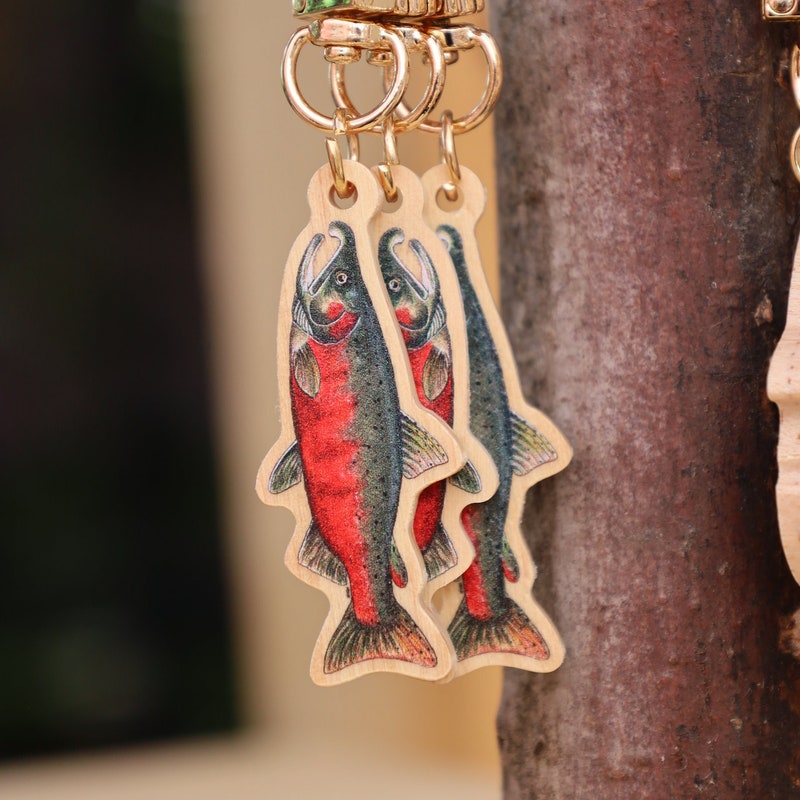 Fish Keychain - Etsy