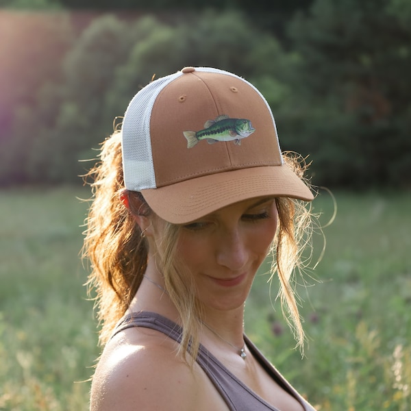 Bass Fishing Cap - Etsy