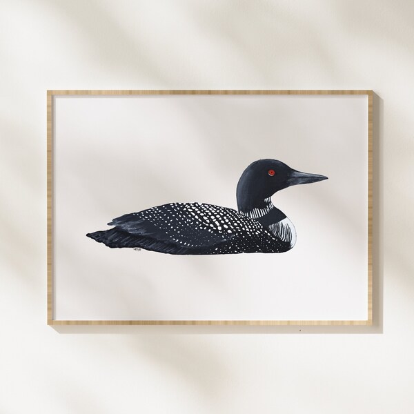 Loon Painting - Etsy