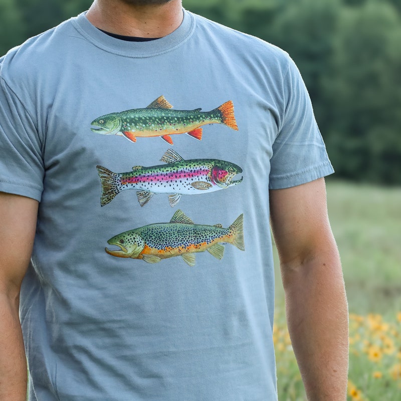 Fly Fishing Tshirt - Etsy