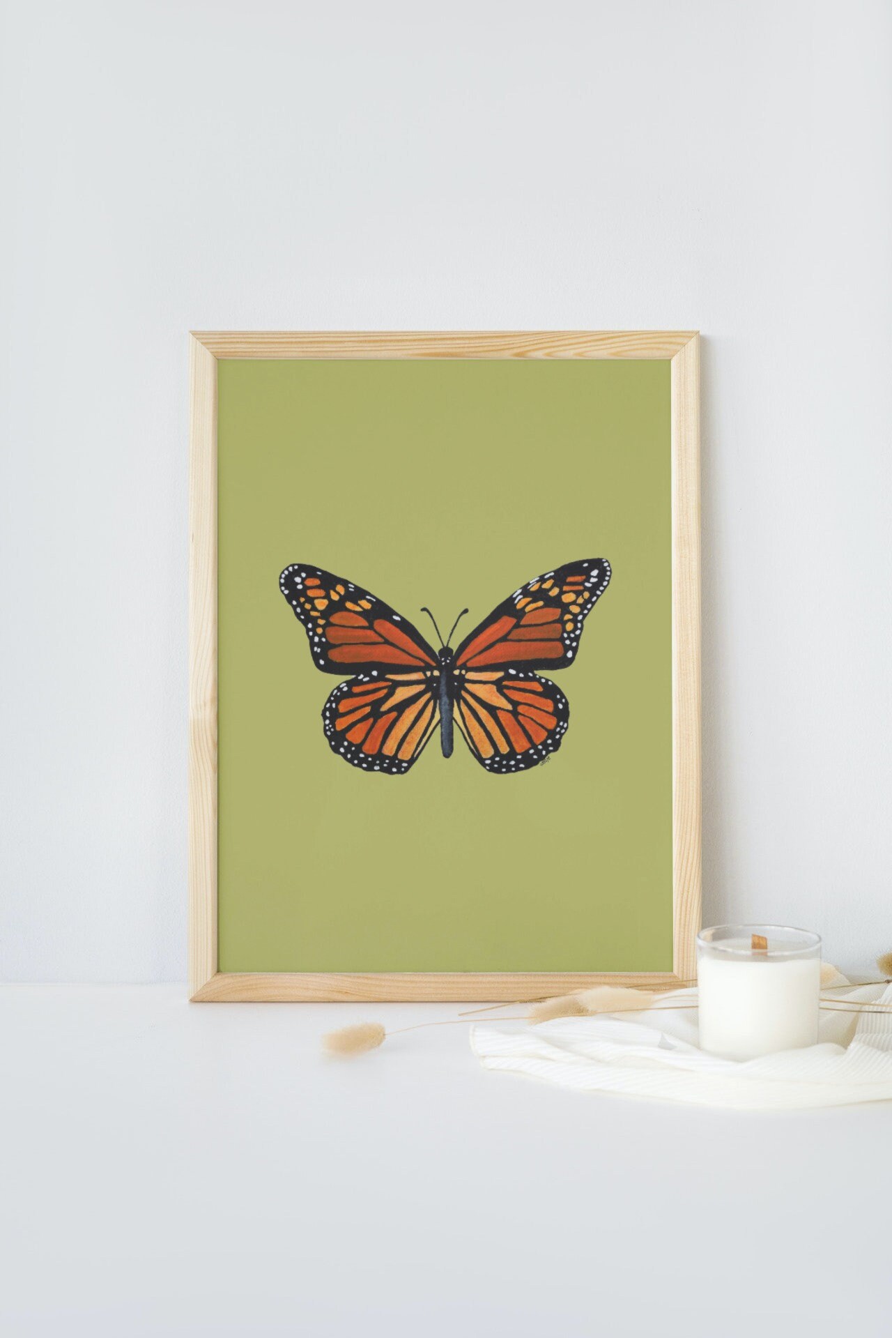 Monarch Print | Monarch Artwork | Monarch Butterfly | Wall Art | Wall ...