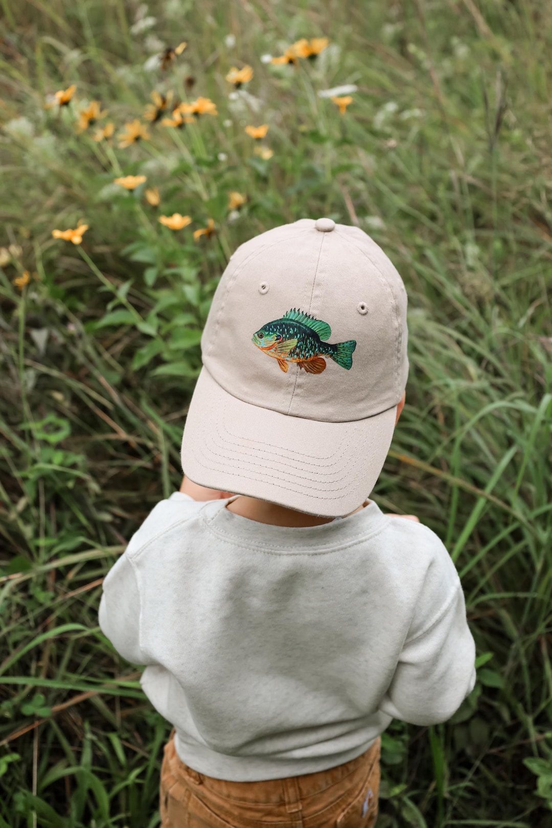 Kids Pumpkinseed Hat | Kids Fish Hat | Kids Baseball Hat | Ballcap ...