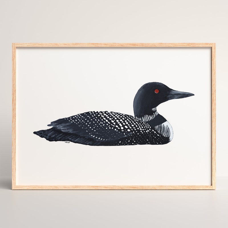 Loon Painting - Etsy