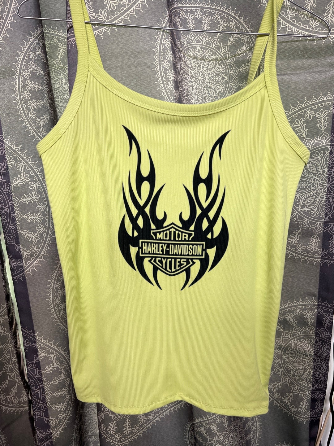 Custom Harley Printed Tank Tops Motorcycle Apparel Tanks - Etsy