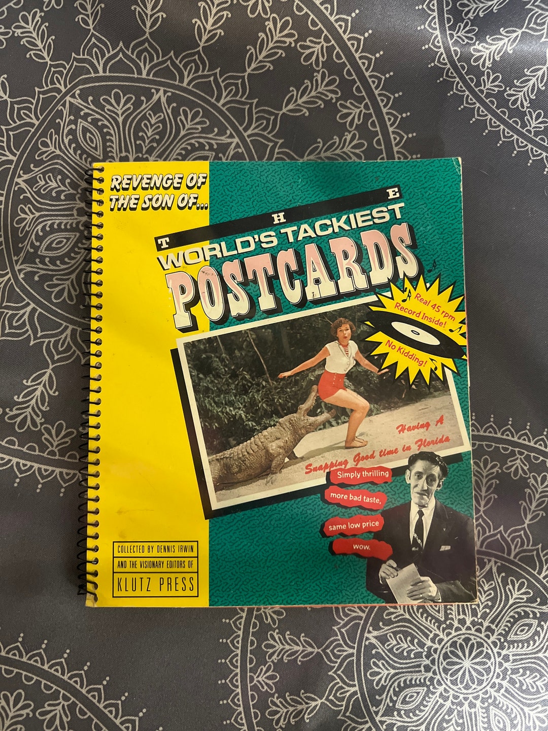 Worlds Tackiest Book of Postcards - Etsy