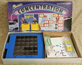 Concentration game | Etsy
