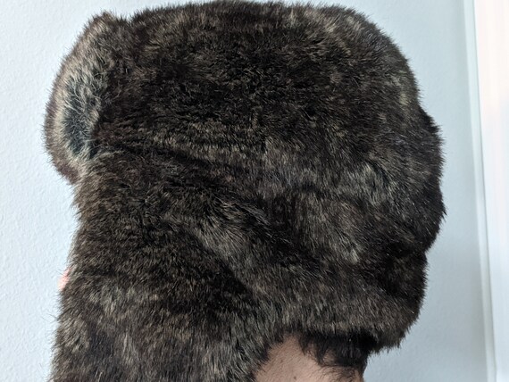 Genuine Baltic Ushanka Luxurious Soft Brown Fur Winte… - Gem