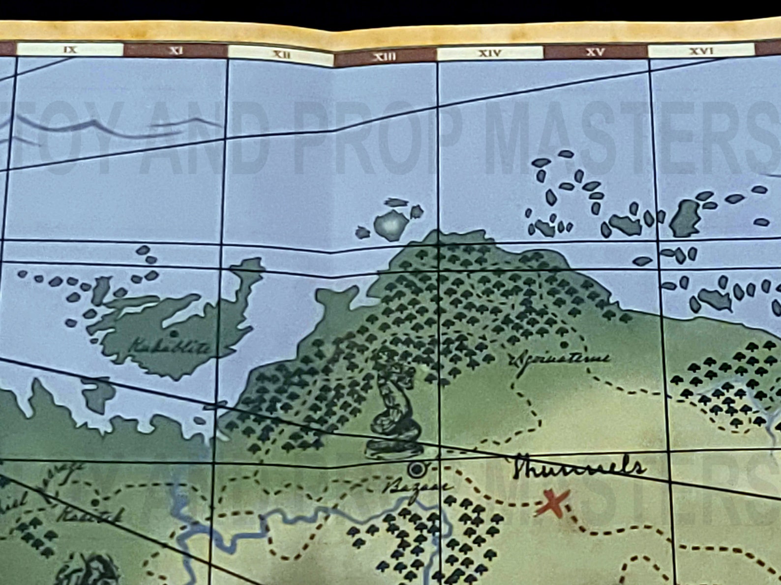 JUMANJI Film Replica Map Prop Welcome to the Jungle the Next Level Jack ...