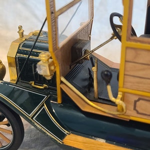 Vintage Diecast, Wood Panels 1913 Ford Model t Highly Detailed Limited ...