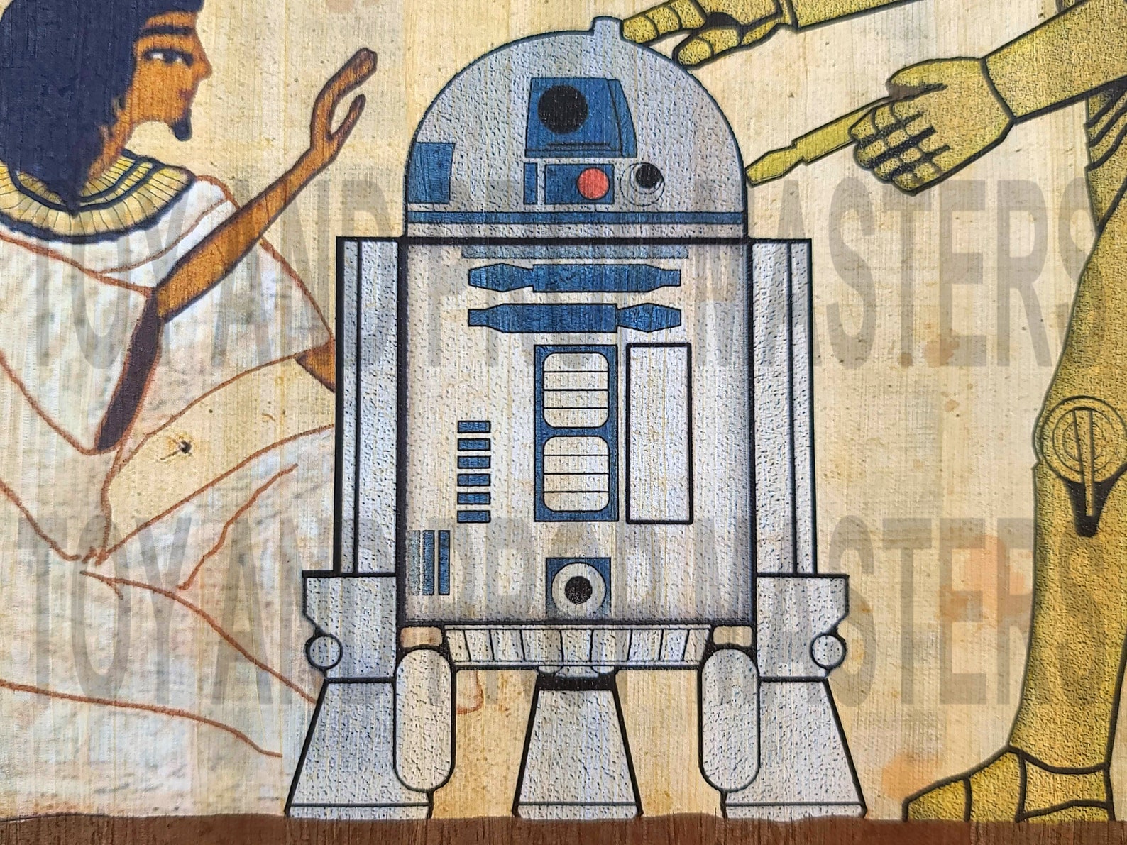 Indiana Jones Raiders of the Lost Ark Film Prop Star Wars R2-D2 C-3PO ...