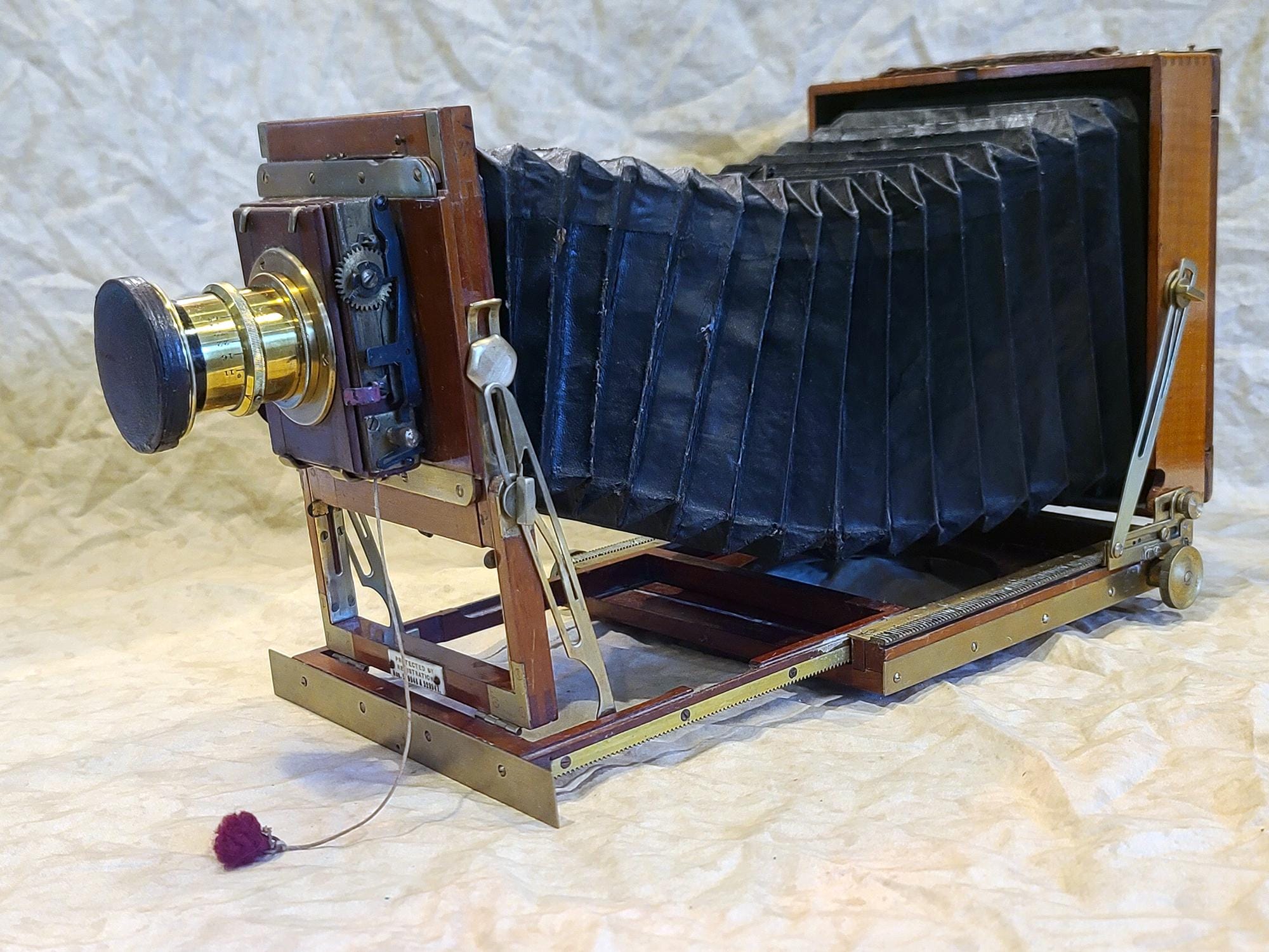 VERY RARE 1886 Imperial Perfecta Museum Display Piece Historical Wood ...