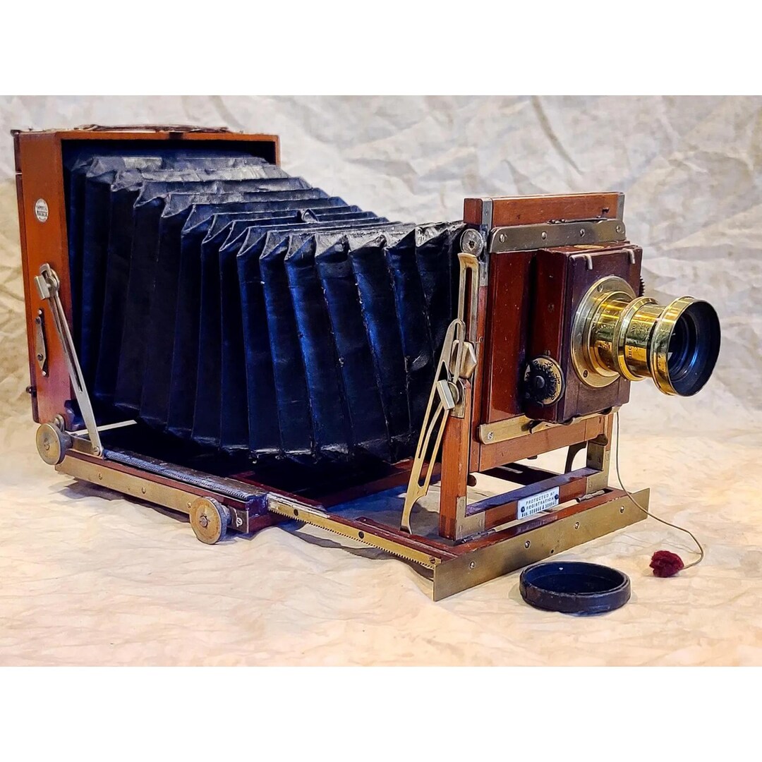 VERY RARE 1886 Imperial Perfecta Museum Display Piece Historical Wood ...