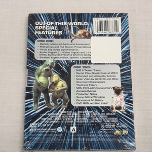 Mint Widescreen Sealed DVD Men in Black MIB Region 1 USA & Canada Will ...