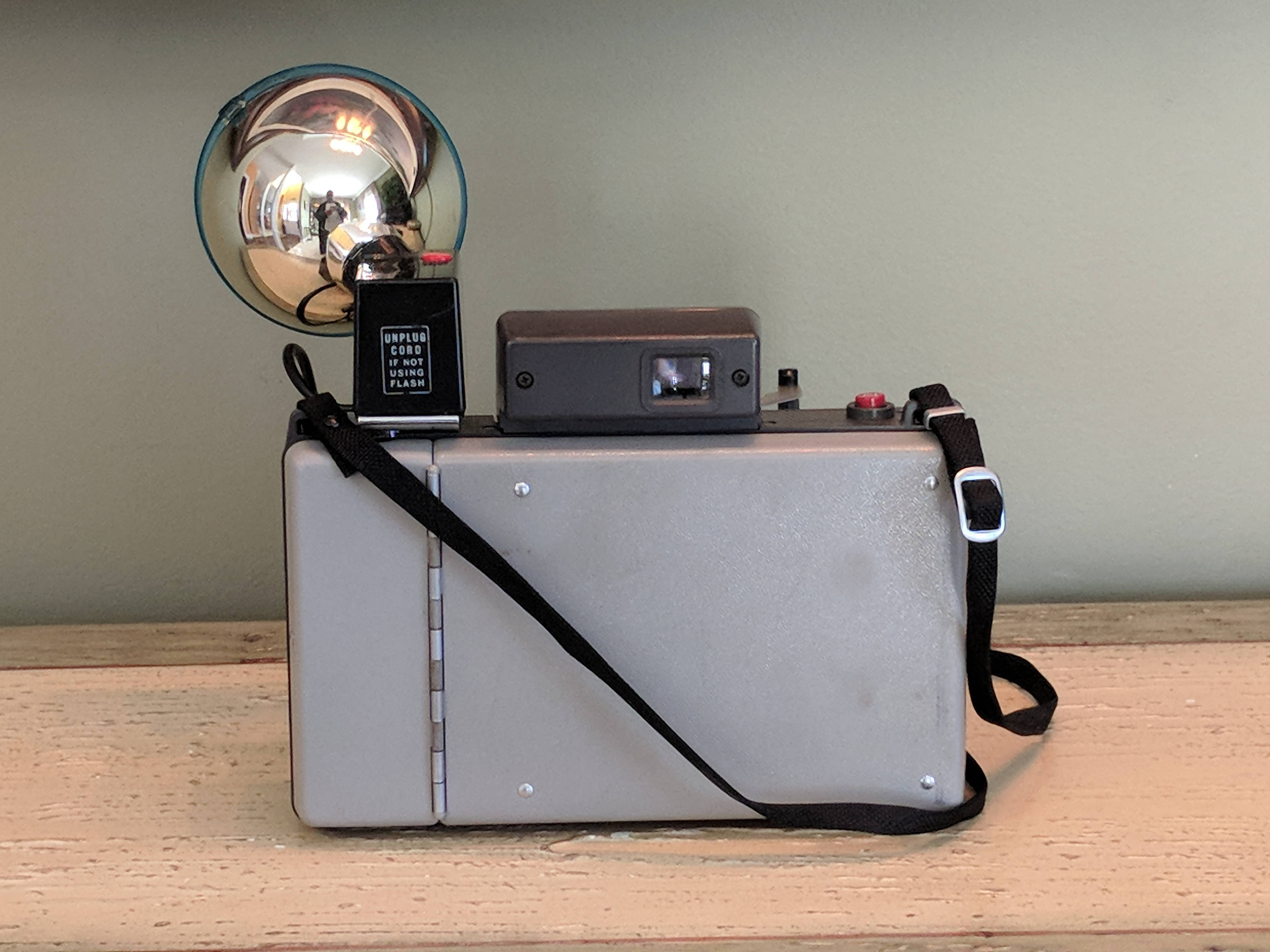 Polaroid 104 Automatic Land Camera Original Genuine Leather Camera Case ...