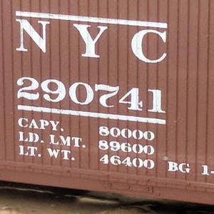 Accurail HO Model Railroad RXR Rail Road Box Car N.Y. Central Original ...